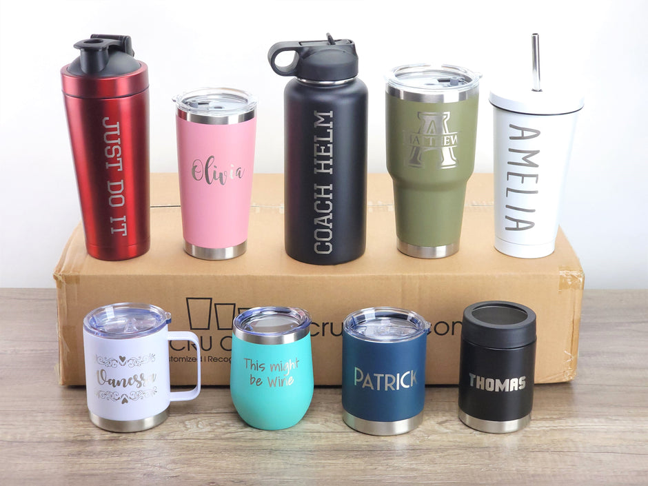 CRU Cups. Laser Engraved Personalized Tumblers and Gifts – CRU CUPS